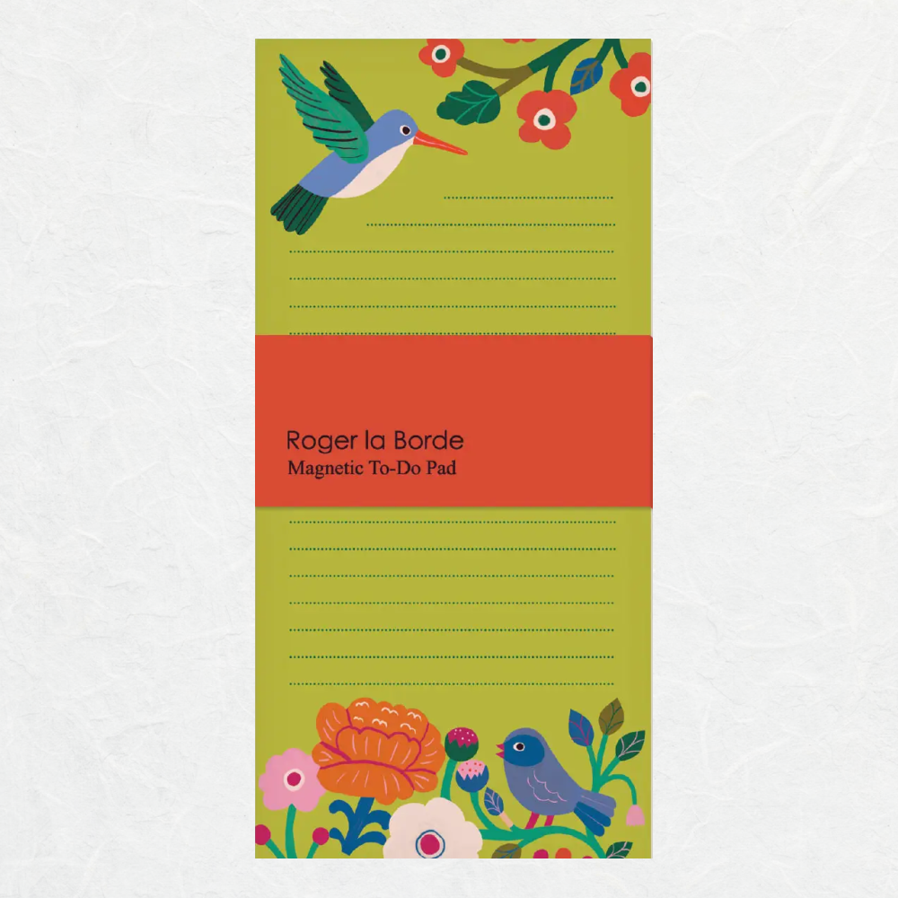 Hummingbird Magnet Notepad – Coco and Duckie