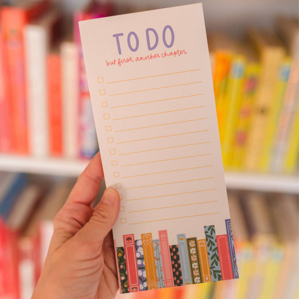 But First Another Chapter Bookshelf Notepad – Coco and Duckie