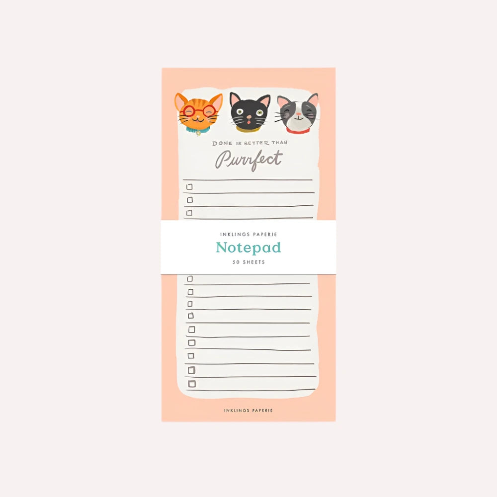 Done is Better Than Perfect Magnet Notepad – Coco and Duckie
