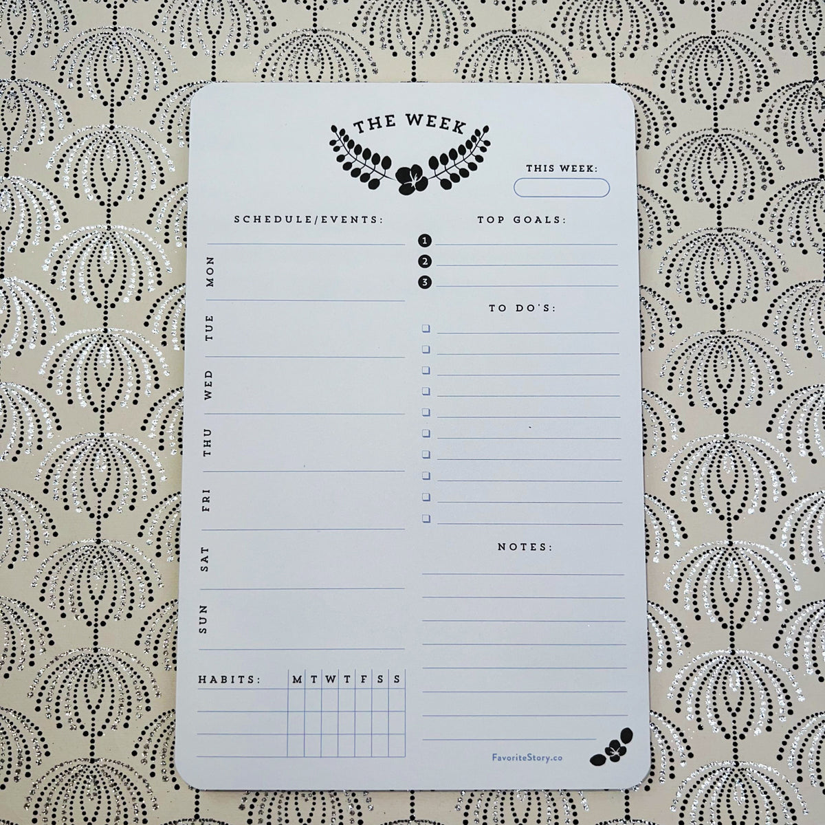 This Week Planner Notepad – Coco and Duckie