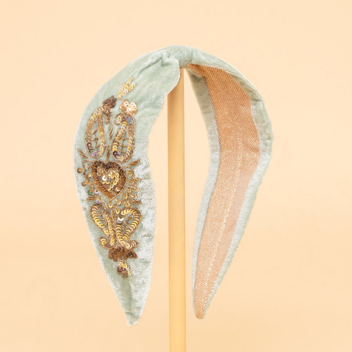 Mint Heart Headband – Coco and Duckie