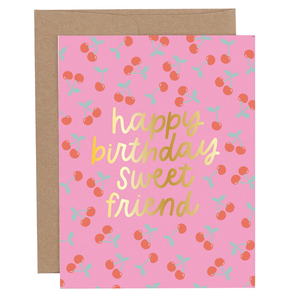 Happy Birthday Sweet Friend Greeting Card – Coco and Duckie