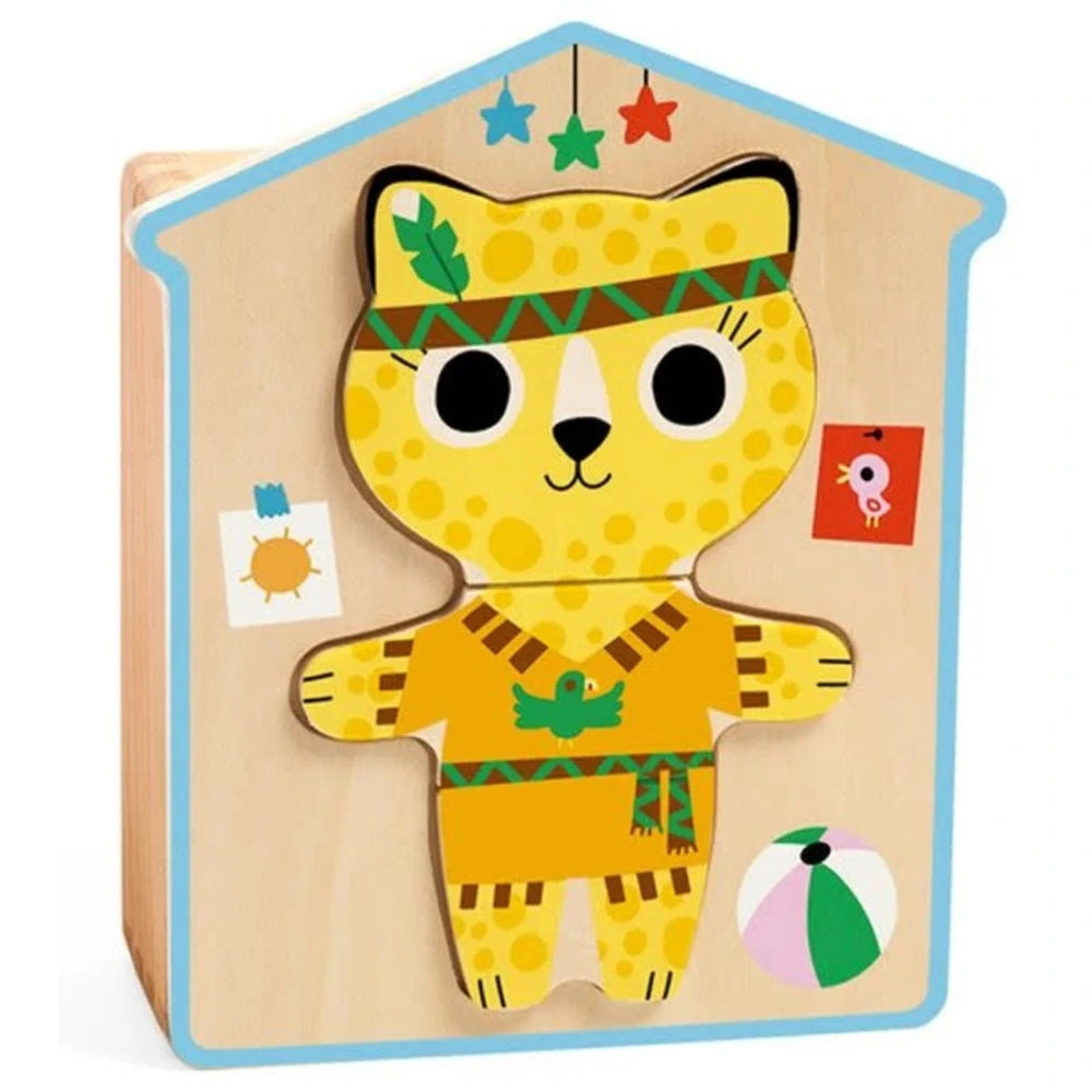 Wooden Puzzle Dress Up Mix Set – Coco and Duckie